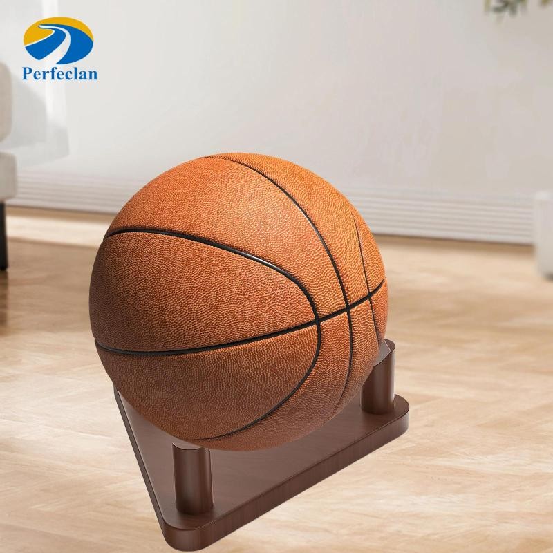 Perfeclan Ball Display Stand Sports Ball Storage Rack Countertop Sphere ...