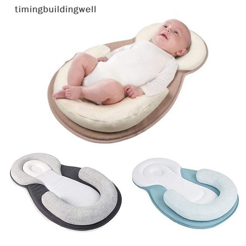 Twsg Newborn Baby Anti Spitting Slope Pillow, Baby Anti Overflow And ...