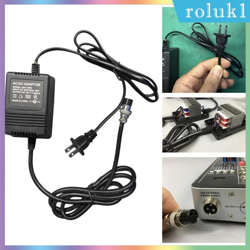 [Roluk] Audio Mixer External Adapter 3Pin Connector for KTV Stage ...