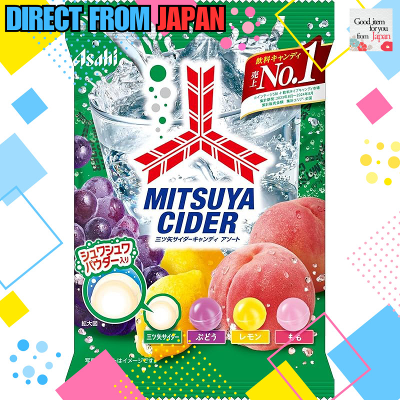Asahi Group Foods Mitsuya Cider Candy 112g x 6 bags【Direct from JAPAN ...