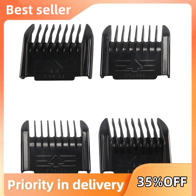 Electric Clipper Accessories,4Pcs Cut Clipper Limit Comb Guide ...