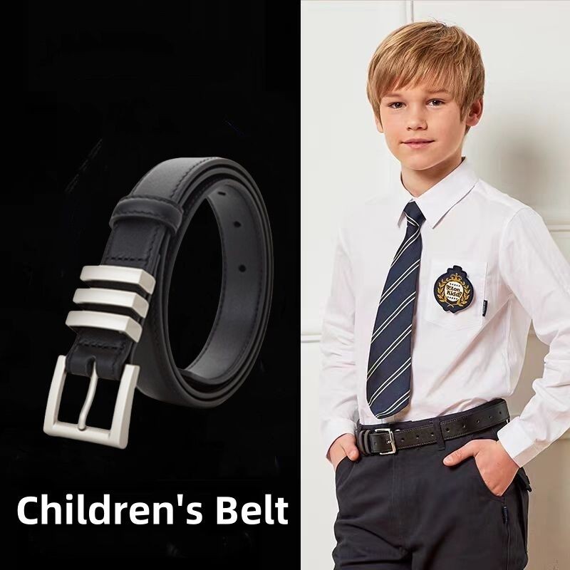 1pcs New Children's Belt Fashion Glitter Thin Belt Primary School Boys ...