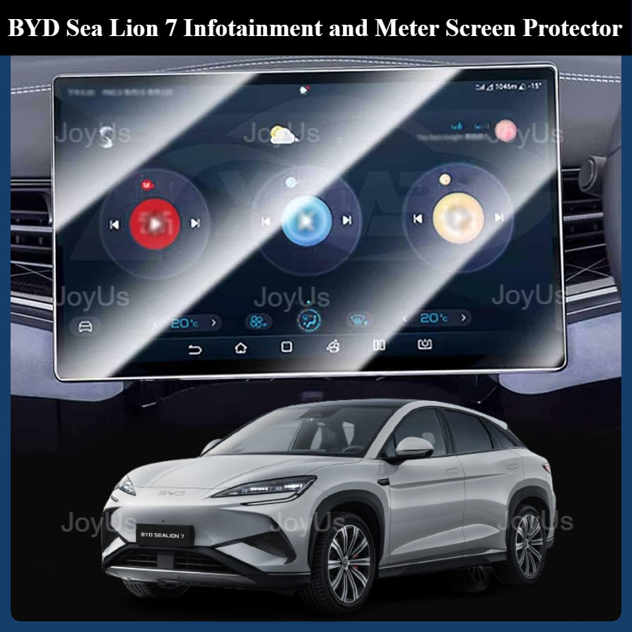 BYD Sealion 7 15.6 inch Infotainment and Meter Screen Tempered Glass ...