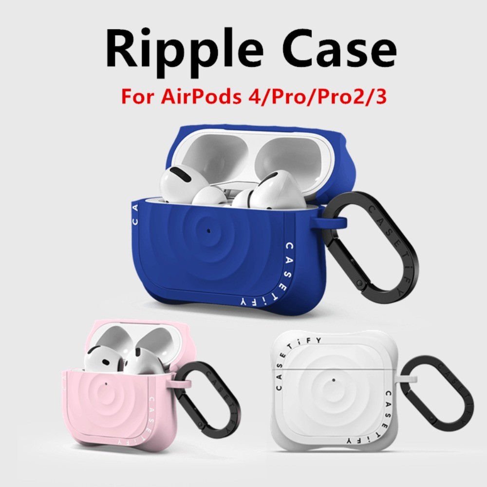 CaseTifg Ripple Case For AirPods 4 3 Pro2 Super Shockproof Protect ...