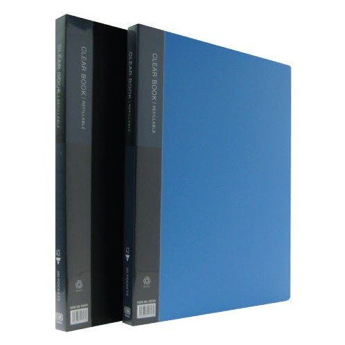 CBE 89020 A3 Size REFILLABLE CLEAR BOOK (20Pockets) | Shopee Singapore