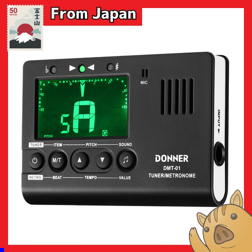 Donner Digital Metronome Tuner Tone Generator 3 in 1 DMT-01 for Guitar ...