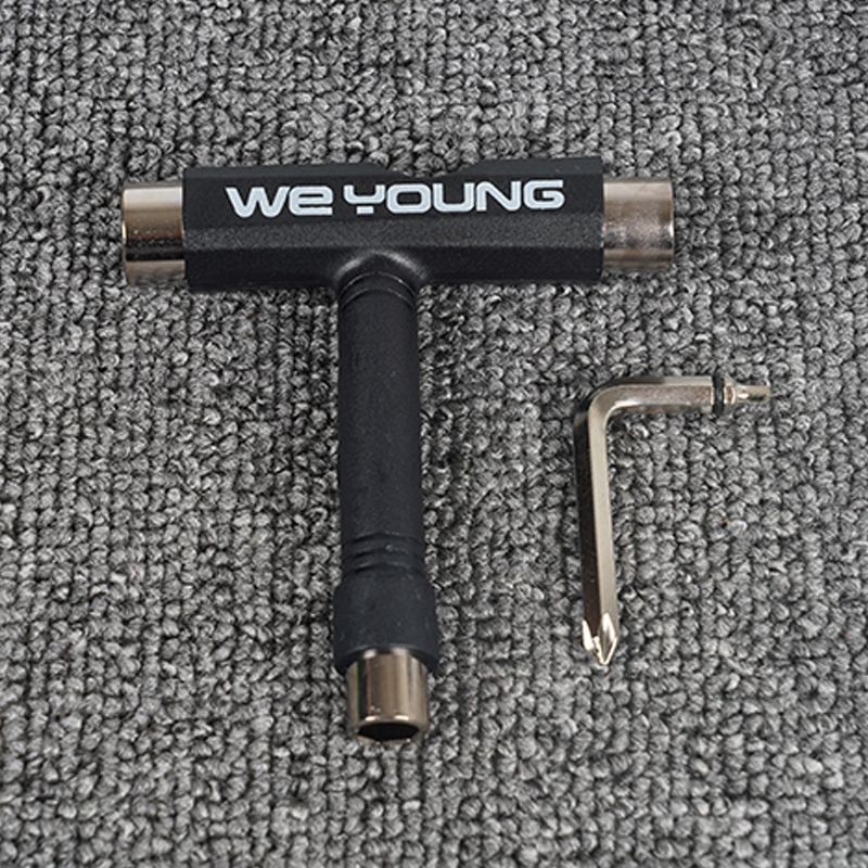 Skateboard Universal T-Type Y-Type Tool Multi-Function Assembly Double ...