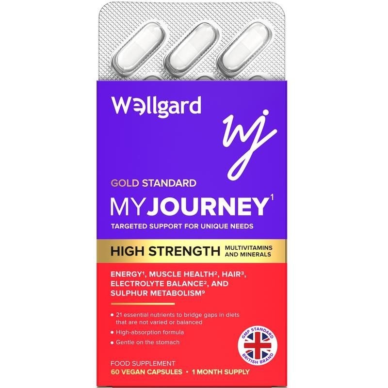 Wellgard My Journey – MJ Multivitamin for Energy, Muscles, Hair ...