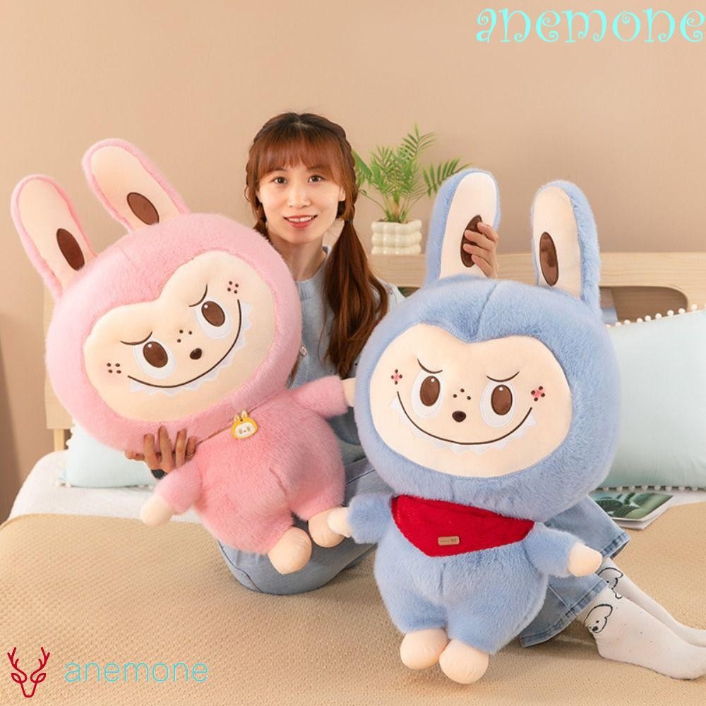 ANEMONE Labubu Plush Stuffed Doll, Big Eye Stuffed Labubu Time Plush ...