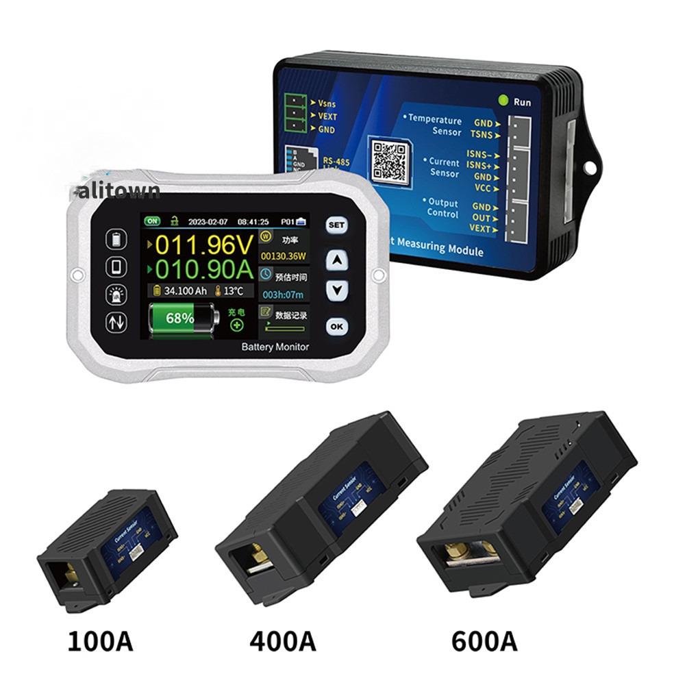 KH-F Battery Monitor 0-120V Battery Voltage Meter Detection Capacity ...