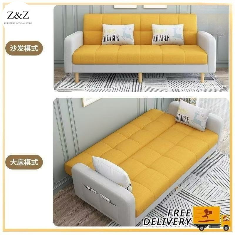 【Factory Direct】⚡HDB Foldable Sofa Bed 2 Seater 3 Seater 4 Seater Couch ...