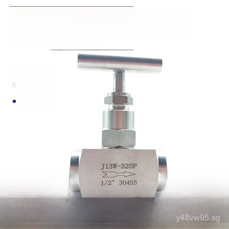 304Equal Socket Needle Type Valve J13W320P High Pressure Threaded Stop ...