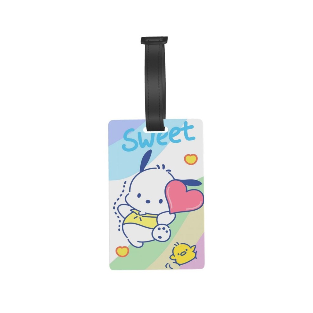 Sanrio Pochacco Luggage Tags Address Cards Name Tags Travel Essentials ...