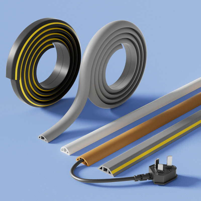 PVC Trunking Floor Surface Mounted Anti-Stepping Artifact Invisible ...