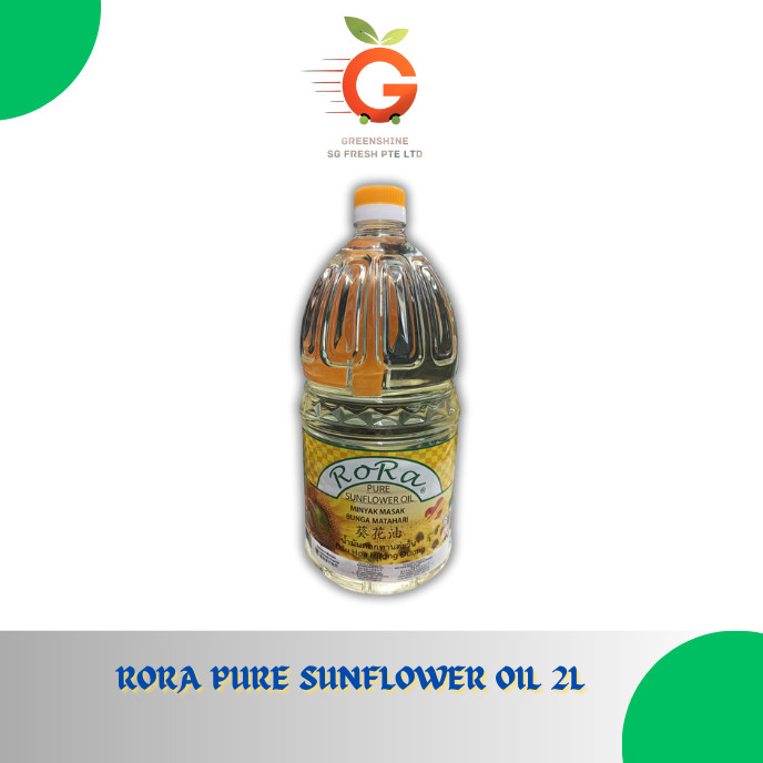 [GreenshineSG]RORA PURE VEGETABLE OIL 2L/PURE CANOLA OIL 2L/PURE ...