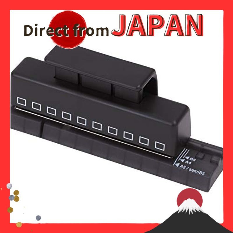 Lihit Lab One Third Punch Compact Hole Puncher for Office Use 【Direct ...