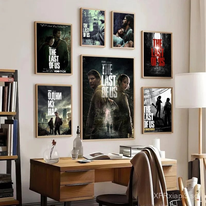 Tv Series The Last Of Us Classic Movie Poster Retro Room Cafe Home ...