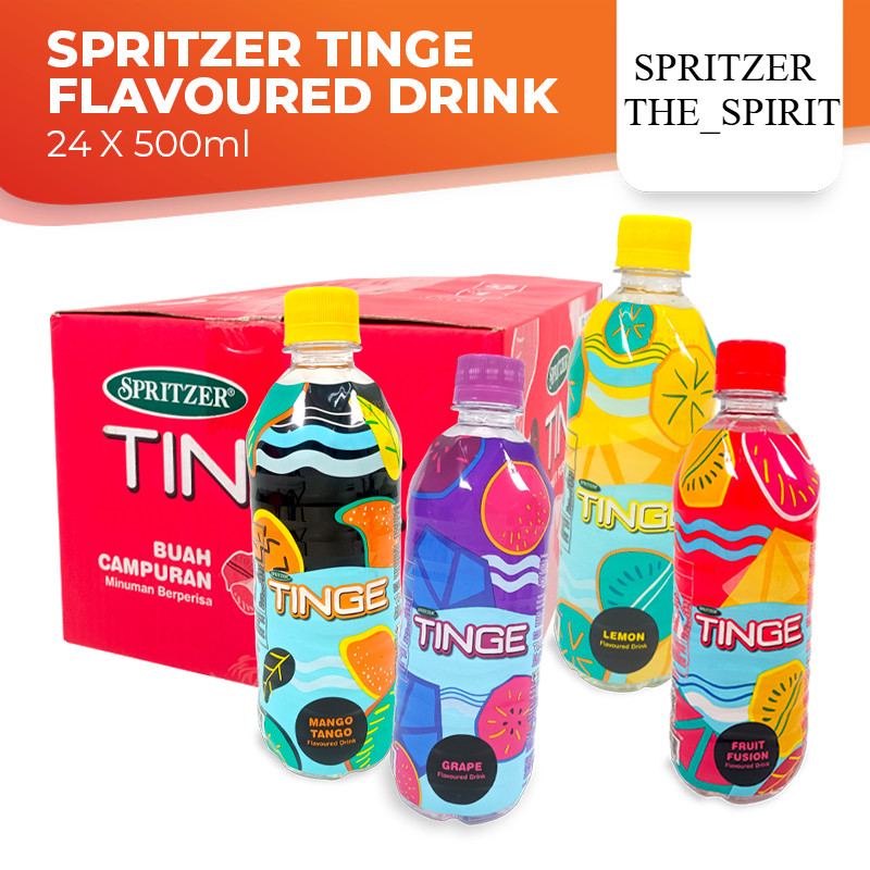 AIR TINGE/ TINGE WATER/ TINGE BOTOL/ TINJE /SPRITZER TINGE FLAVOURED ...