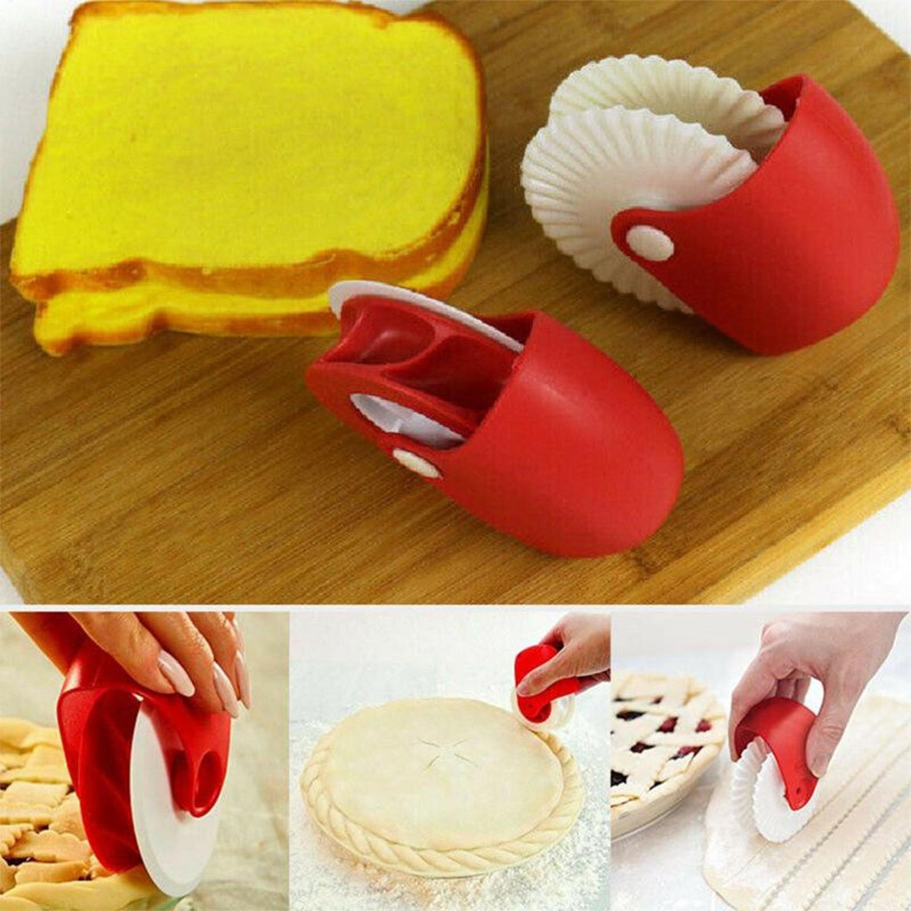 Pie Crust Cutter Crinkle Cutter Roller Pie Top Cutter Lattice Pie Top ...