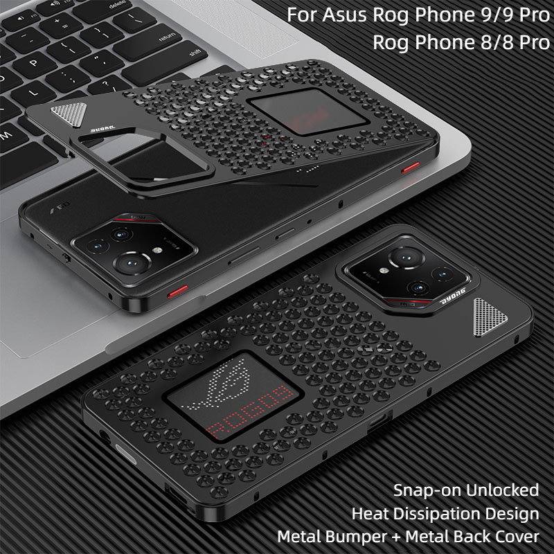 Luxury Snap-On Design Locked/Unlocked Heat Dissipation Full Metal Case ...