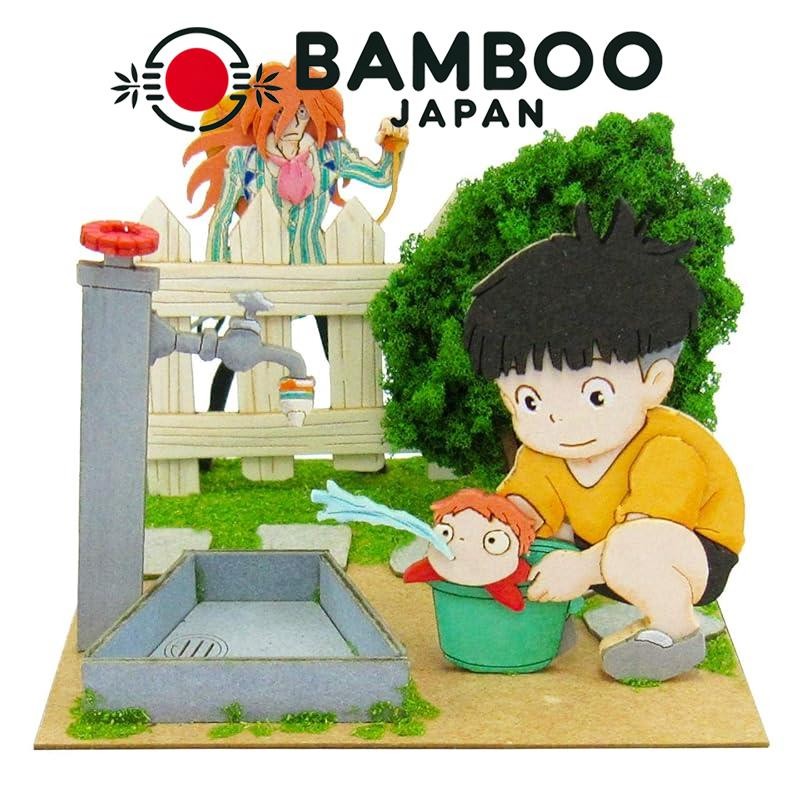 Sankei Studio Ghibli mini Ponyo on the Cliff by the Sea Sosuke and ...