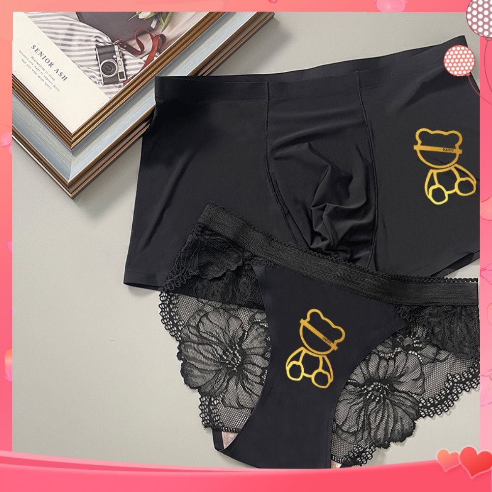 Underwear Suit Ventilate Couple Underwear Suit Lingerie Lovers ...
