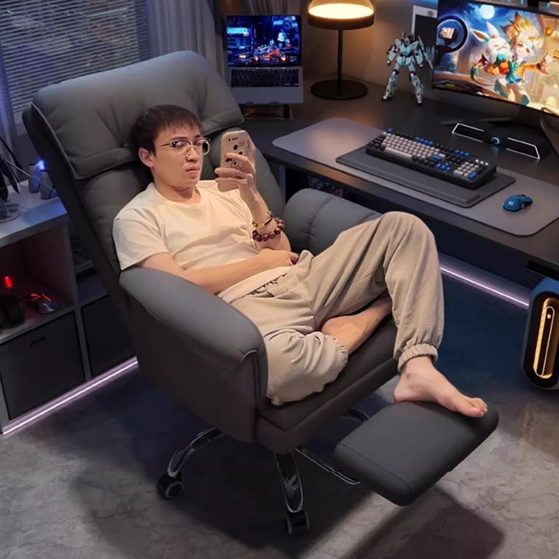 Gaming Chair Boys Game Seat Computer Chair Comfortable Long Sitting ...