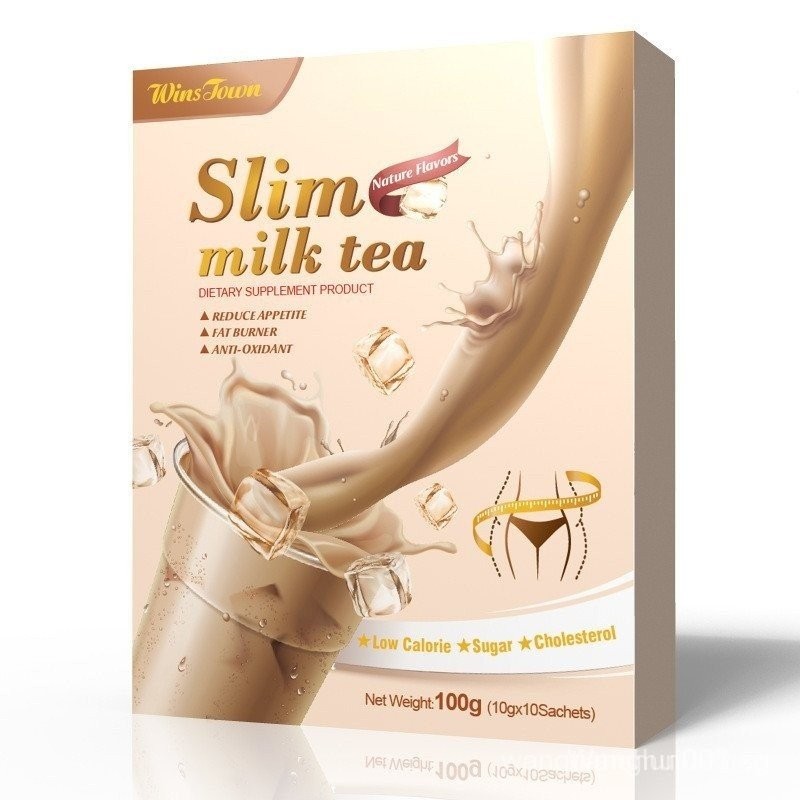 Weight loss slim milk tea Strawberry Taro slimming tea | Shopee Singapore