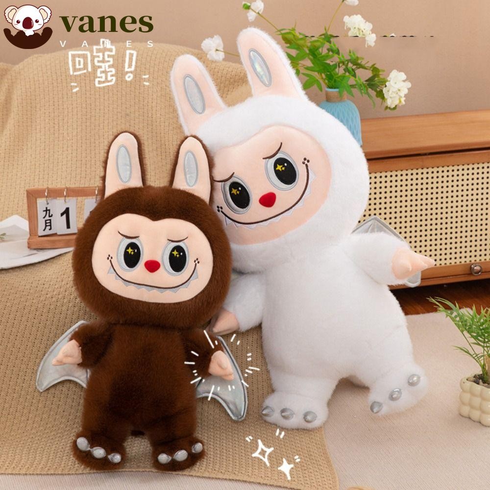VANES Angel Labubu Plush Dolls, Stuffed Cute Labubu Plush Toy, Labubu ...