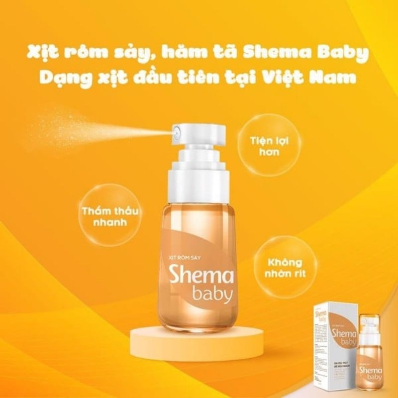 Shema Baby heat rash spray (50ml) | Shopee Singapore