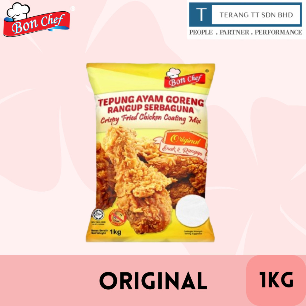 Bon Chef Crispy Fried Chicken Coating Mix Original 1KG | Shopee Singapore