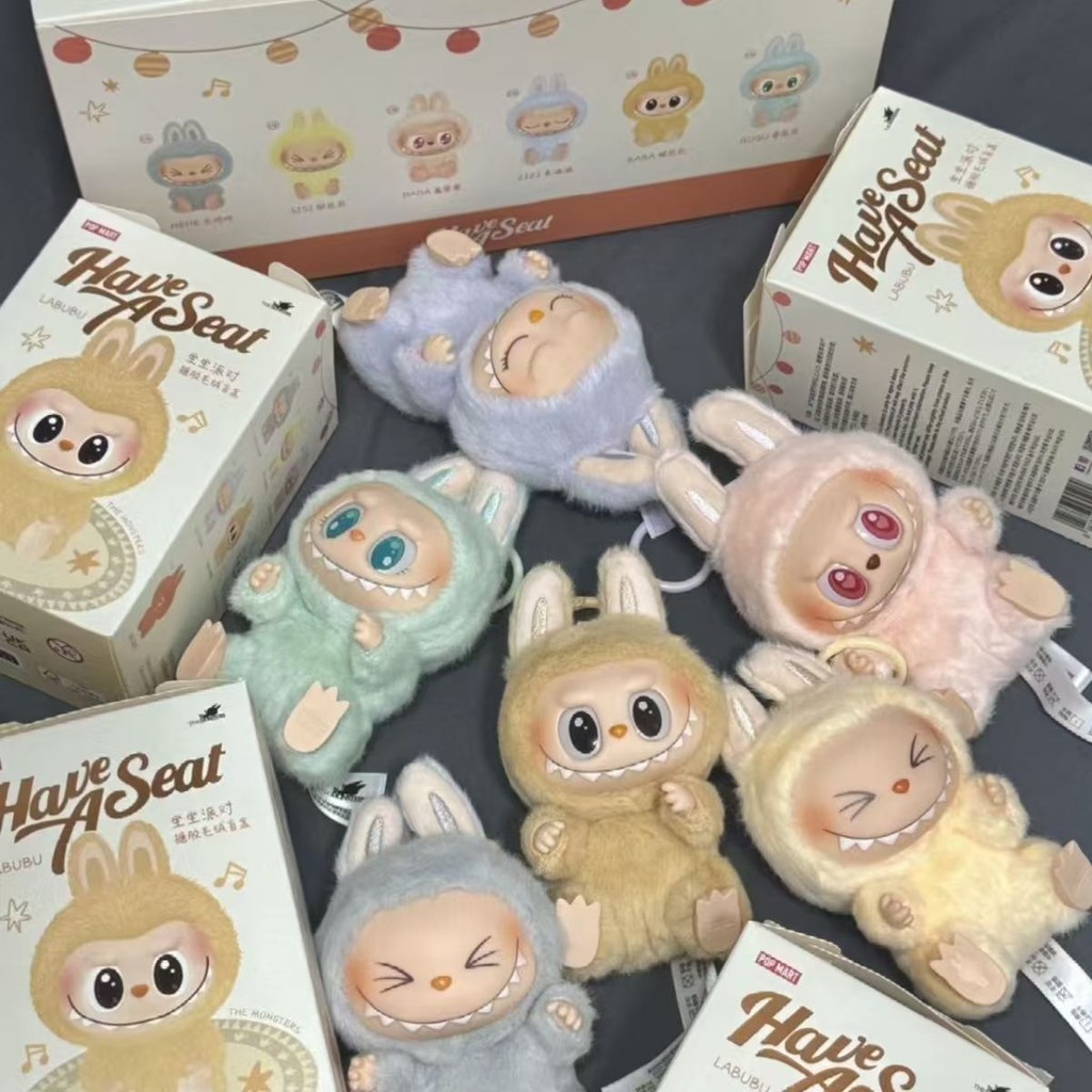 Motherland LABUBU Second Generation High Quality LABUBU Sitting Party ...