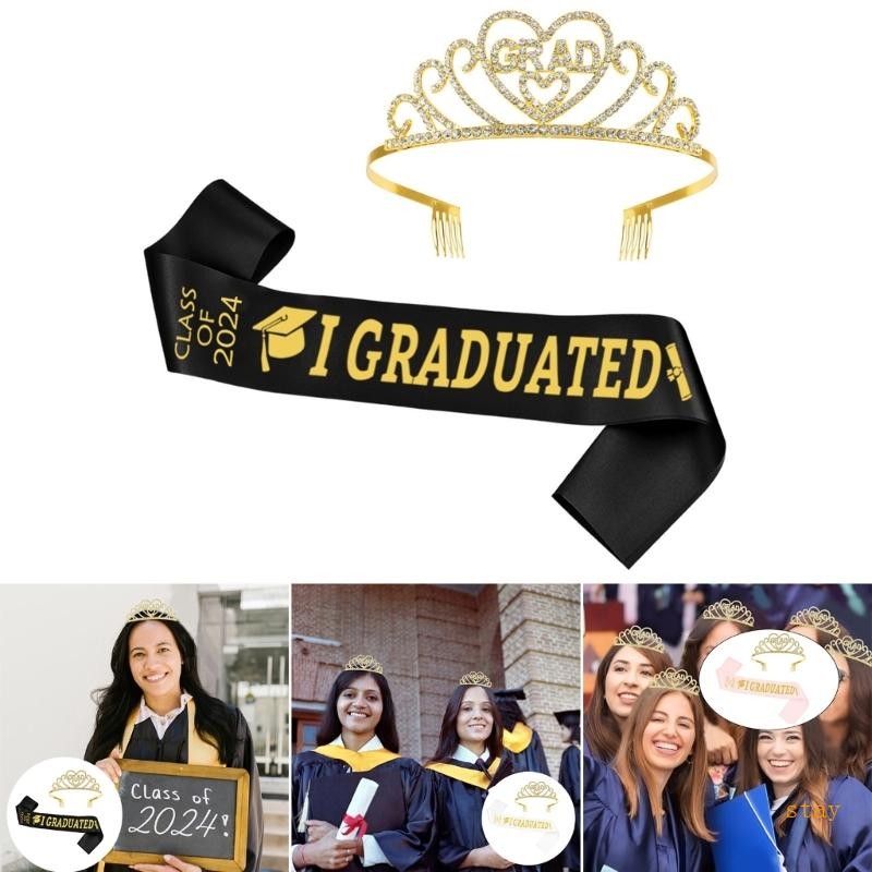 stay Graduation Honor Stole Graduation Crown for School Graduation ...