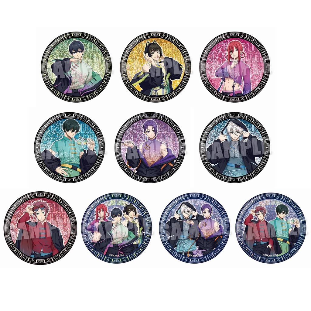 Blue Prison Blue Lock Bar Badge Bee Le Hui Ito Shi Rin Nana Seishiro Two-Dimensional Creative ...