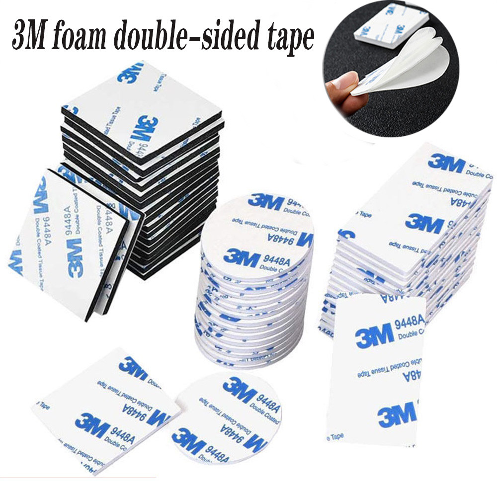 10pcs 3M Double Sided Glue Adhesive Tape Heavy Duty With Foam,for heavy ...
