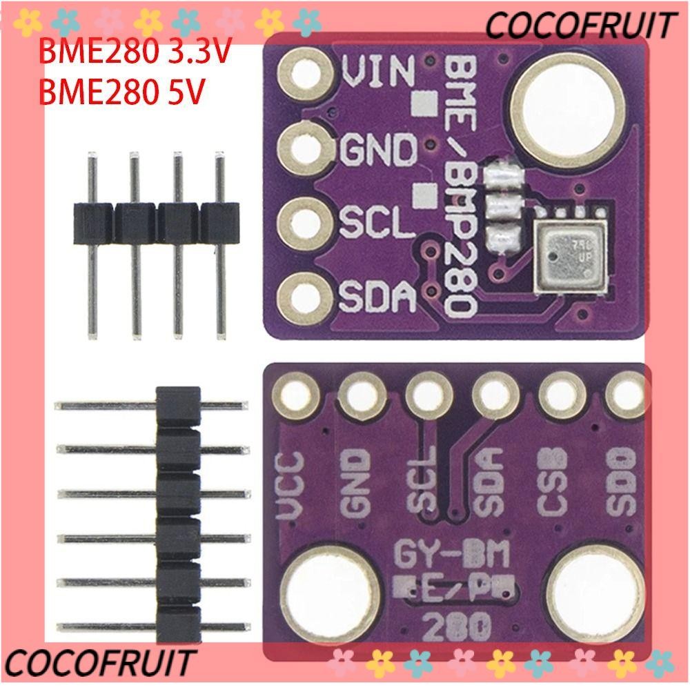COCOFRUIT BME280 Sensor Durable 1.8-5V I2C SPI Temperature Humidity | Shopee Singapore