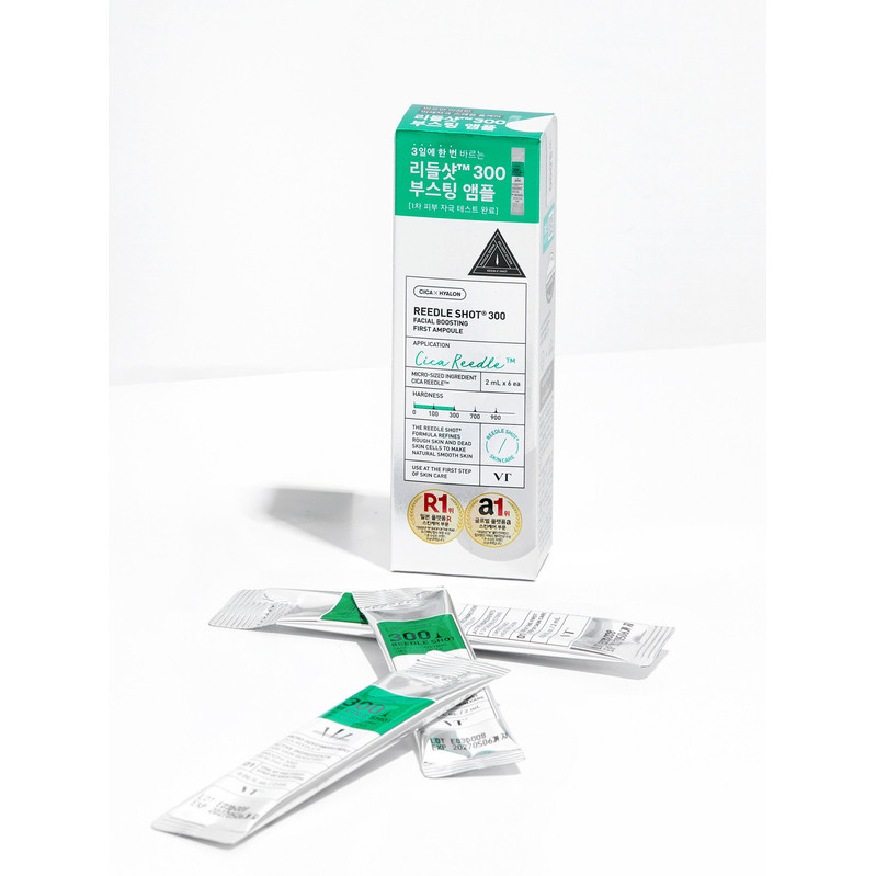 VT Riddle Shot 300 Facial Boosting First Ampoule (2ml x 6) | Shopee ...
