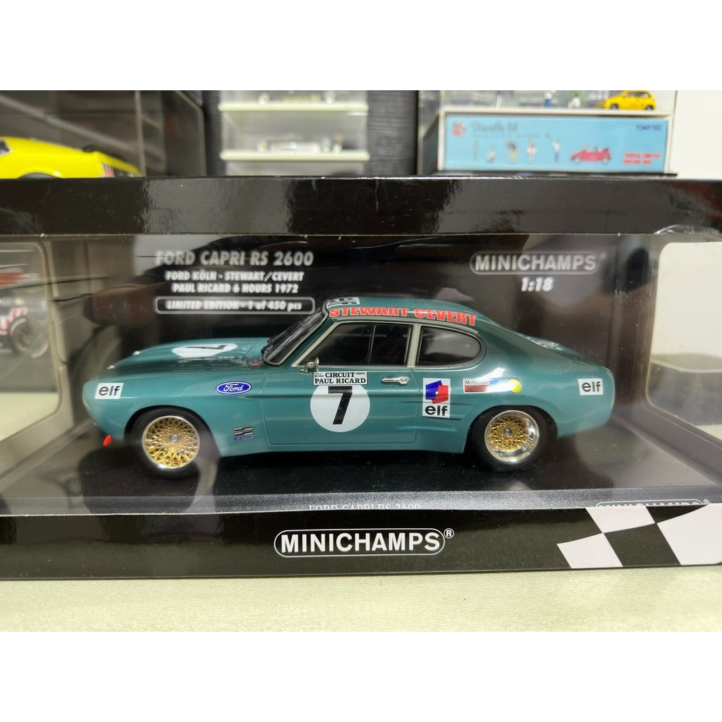 [Ready Stock] Mini Cut/Minichamps 1/18 Ford Capri Ford Capri RS 2600 ...