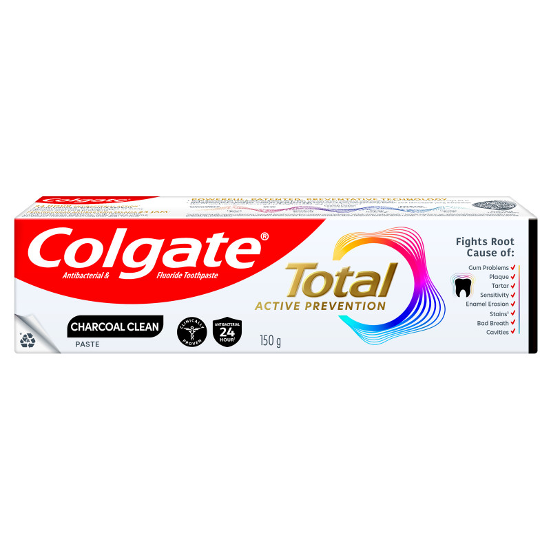 Colgate Total Charcoal Clean 150g | Shopee Singapore