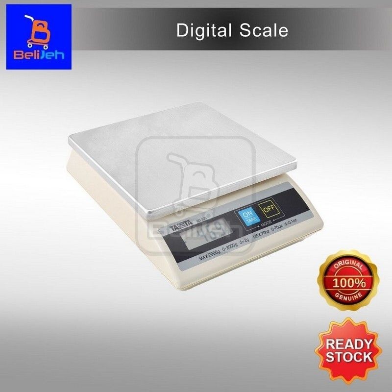 【TANITA】Tanita KD-200 Digital Weighing Scale (1/2/5kg) | Shopee Singapore