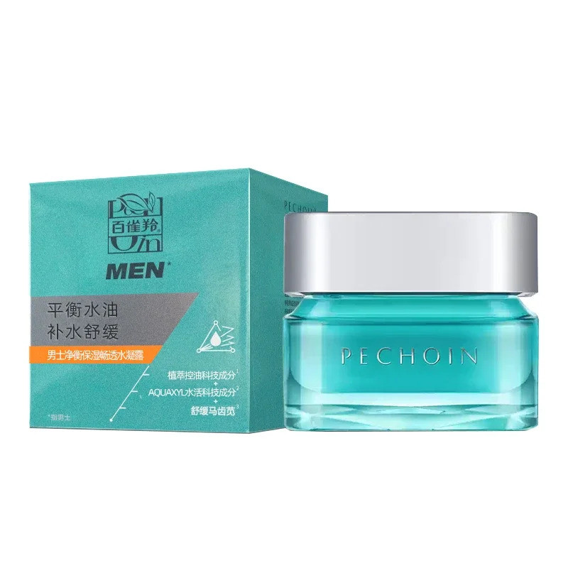 PECHOIN Men's Moisturize Gel 50g Face Cream Refreshing Non Greasy ...