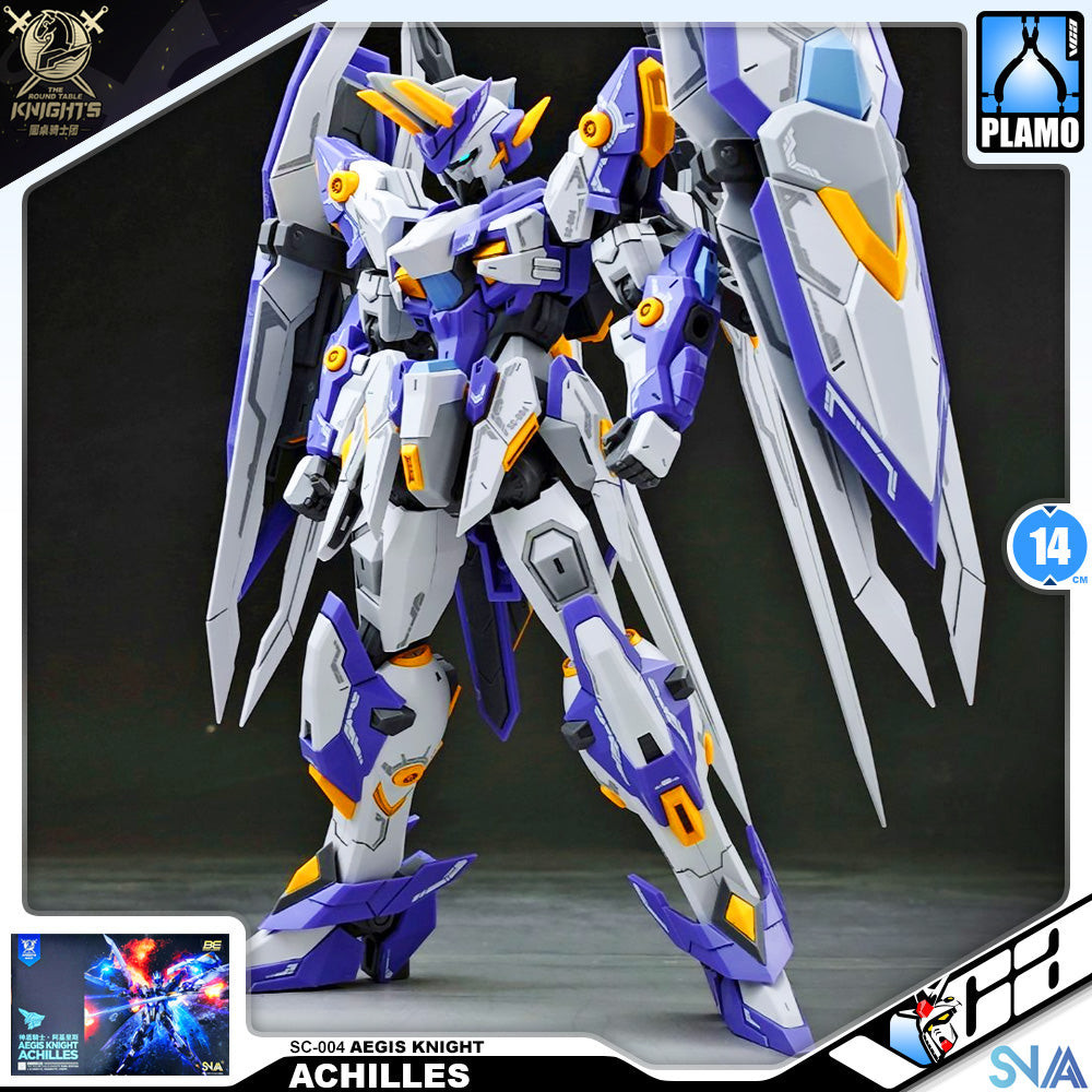 ⭐ SNAA ACHILLES Achilles MECHA REAL GRADE RG PLASTIC MODEL ACTION ...