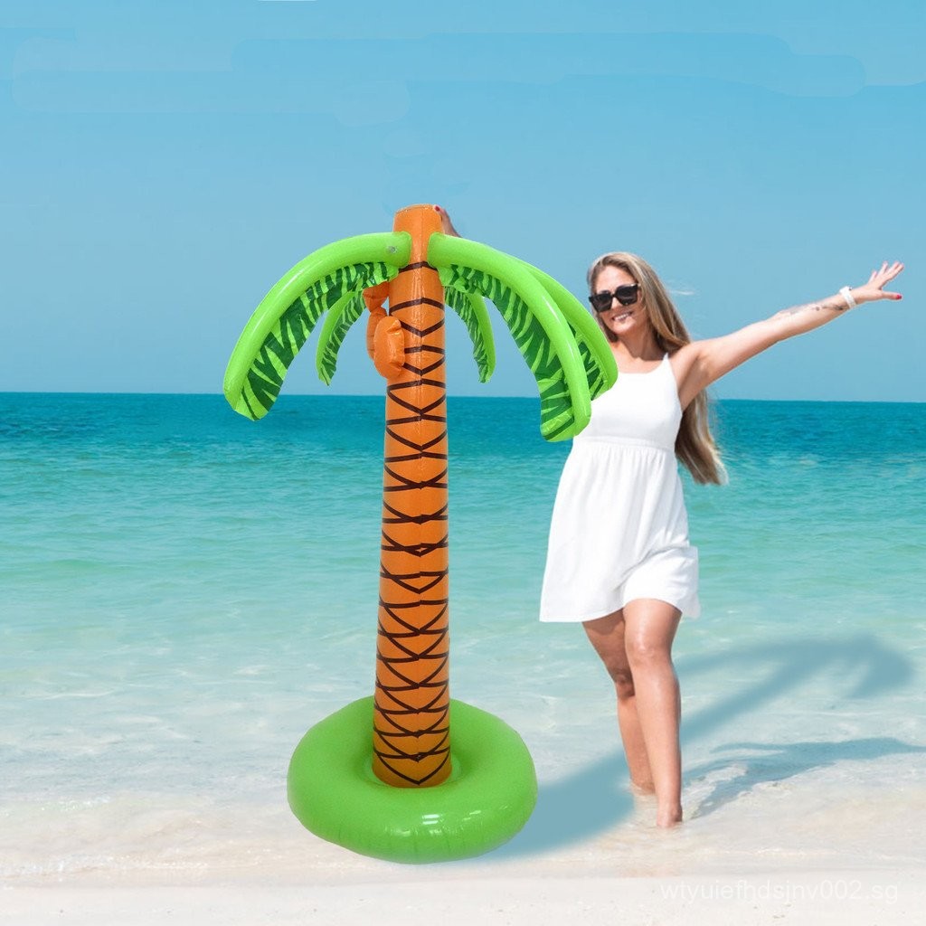 充气椰子树Inflatable Coconut Tree Prop Outdoor Beach Inflatable Coconut Tree ...