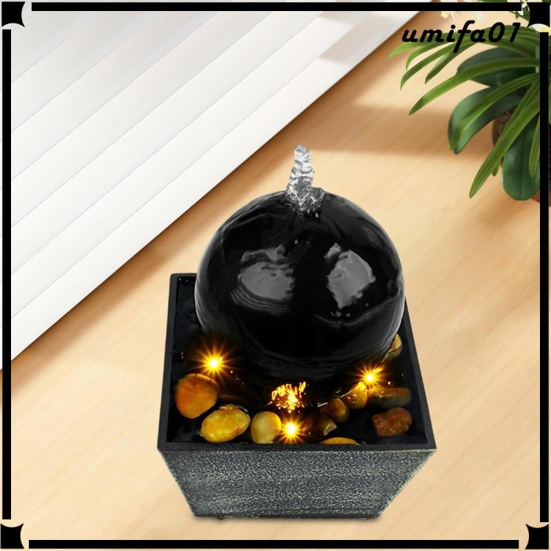 [ LED Indoor Tabletop Water Table Centerpiece with Lights and Pebbles ...