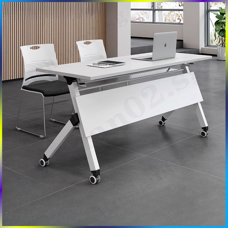 Foldable conference table training tables and chairs combination of ...