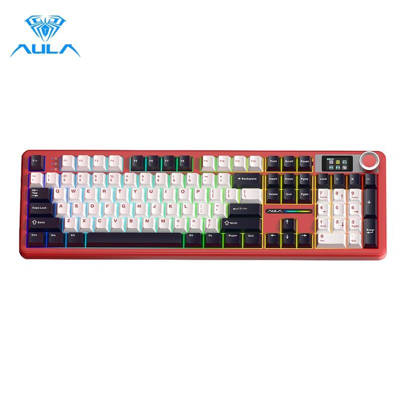 [New]Aula F108 Pro Wireless Mechanical Gaming Keyboard Full Size With ...