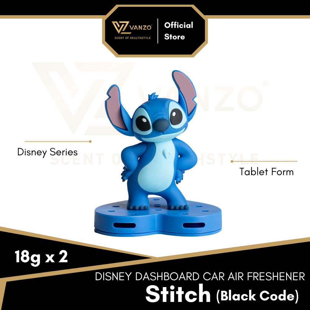 VANZO Disney Stitch Dashboard Series Car Air Freshener (18g x 2 ...