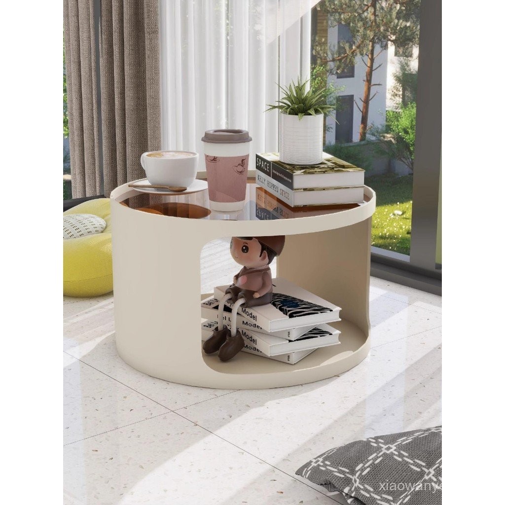 Cream Style Bay Window Coffee Table Small Table Tatami Tea Table Low ...
