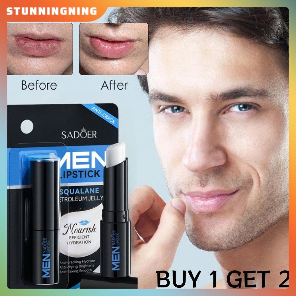 VASELINE Buy 1 Get 2 SADOER Men's Lipstick Vaseline Shark Angle Carp ...