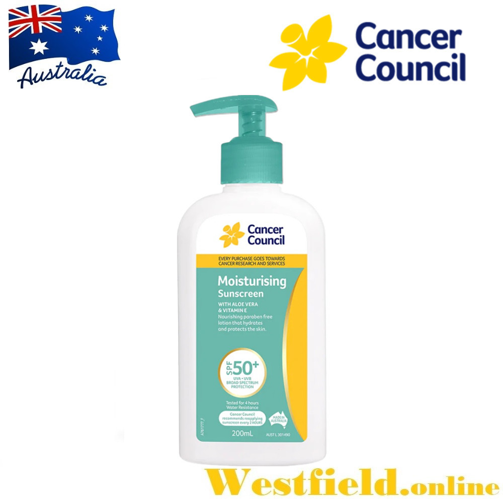 [Australia Import EXP 06/2027] Cancer Council SPF 50+ Moisturising ...